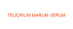 TEUCRIUM MARUM VERUM: Homeopathic Medicine Uses, Symptoms, Treatment ...
